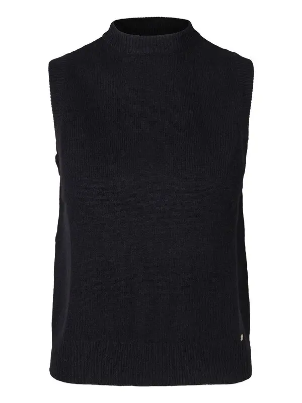 TIRILLM Agnes Cashmere Vest - Black