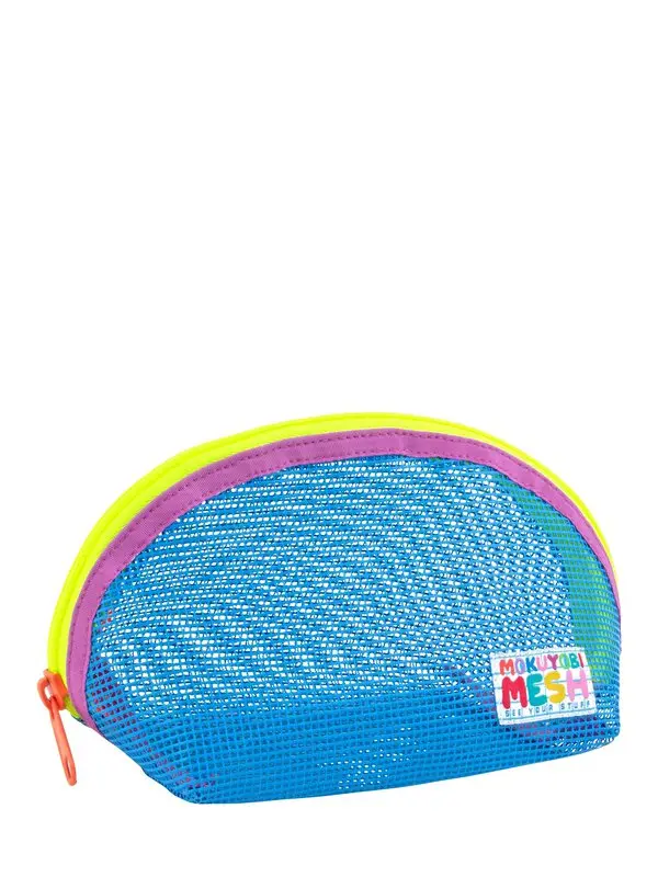MOKUYOBI Mesh Zip Case - Blue