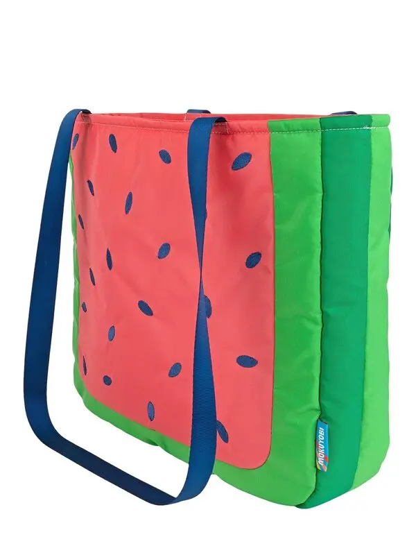 MOKUYOBI Watermelon Tote Bag - Green/red