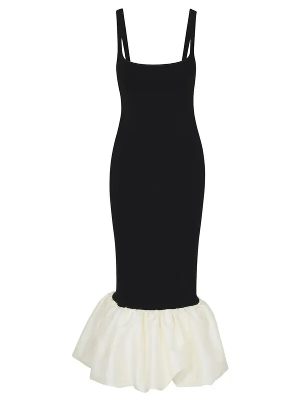 DELFI COLLECTIVE Xena Midi Dress - Black/white