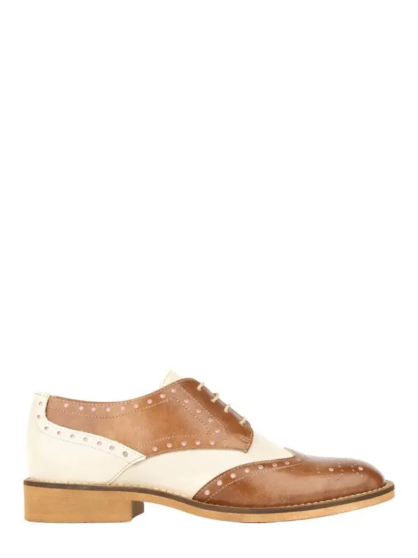 EMBASSY LONDON USA Eton Leather Oxford - Brown
