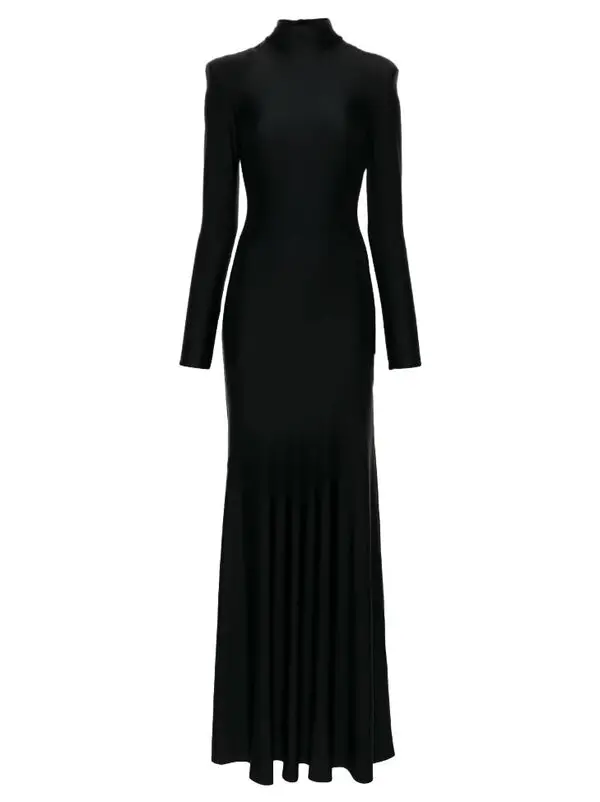 UNDERFLIRTY Daria Long Dress - Black