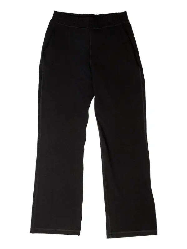 ON/OFF ESSENTIALS The Solace Wide Leg Sweatpant - Black