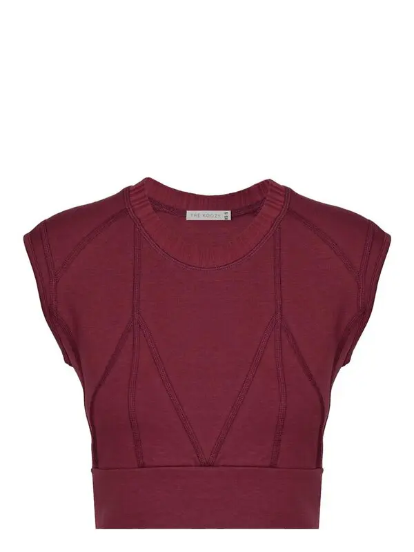 THE KOOZY Fitted Top - Red