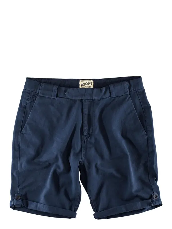 &SONS TRADING CO Virgil Chino Shorts - Blue