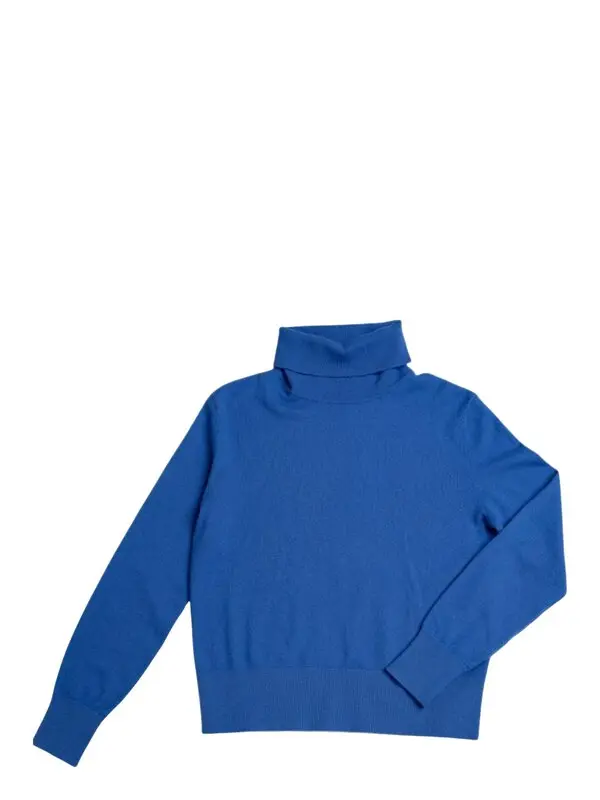 PORRIDGE KNITWEAR Cashmere Anne Poloneck - Blue