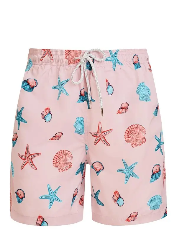 ROBERT & SON BEACHWEAR LTD Shell Starfish Board/boxer Shorts - Pink