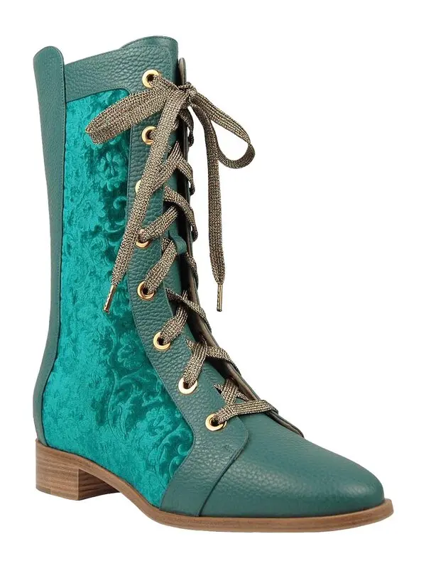 MOON D'ELLE Vespro Mid-calf Boots - Green