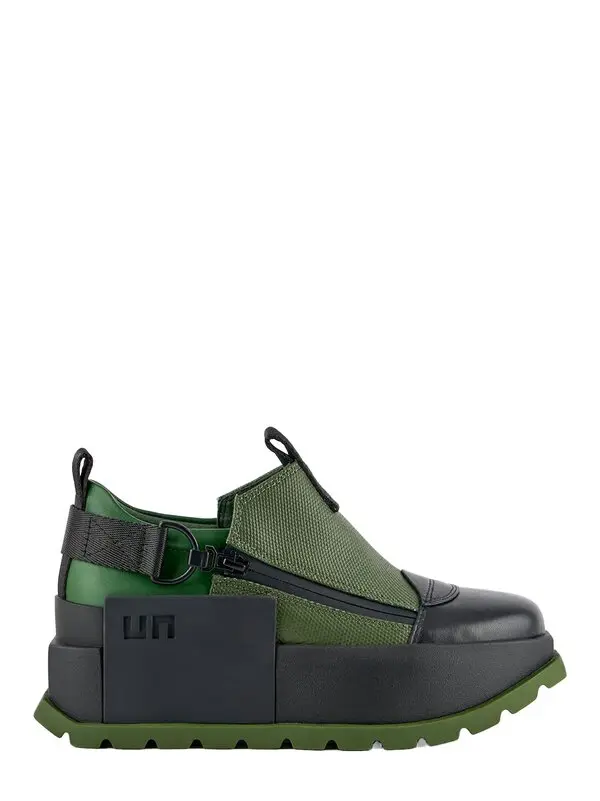 United Nude Roko Zar Combat Sneakers - Black/green