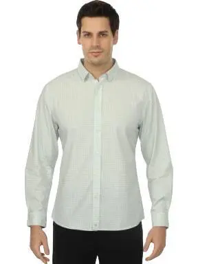VUSTRA Green / White Dove Button-down Shirt - Green/white
