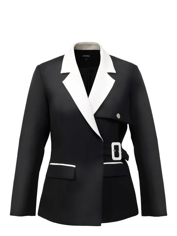 SMART AND JOY Tailored Jacket - Black