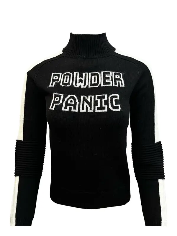 TEAM EVENT Powder Panic Ski Sweater - Black