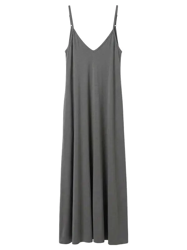 ALOHA FROM DEER Basics Maxi Dress Chloe - Grey