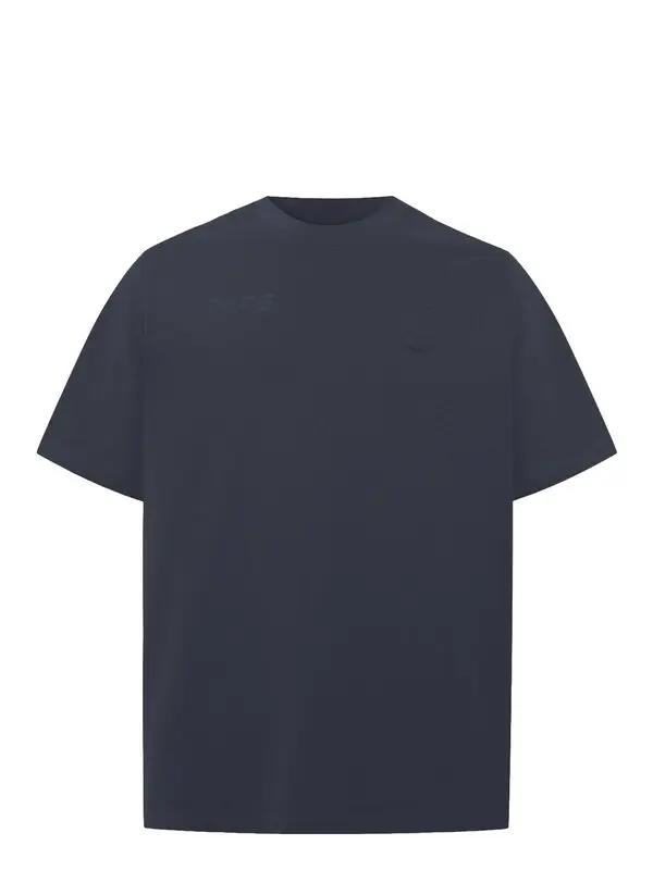 PCFG Black / Grey Oversized Tee With Emboss Detail Phantom - Black/grey