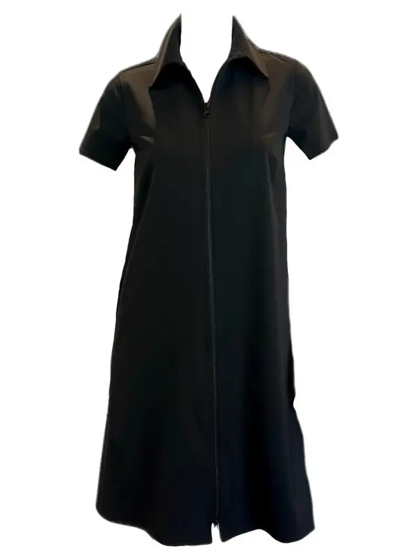 SNIDER Milano Shirt Dress - Black