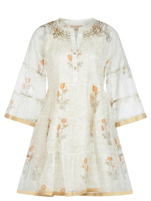 LIMINAL Zuri Dress - Orange