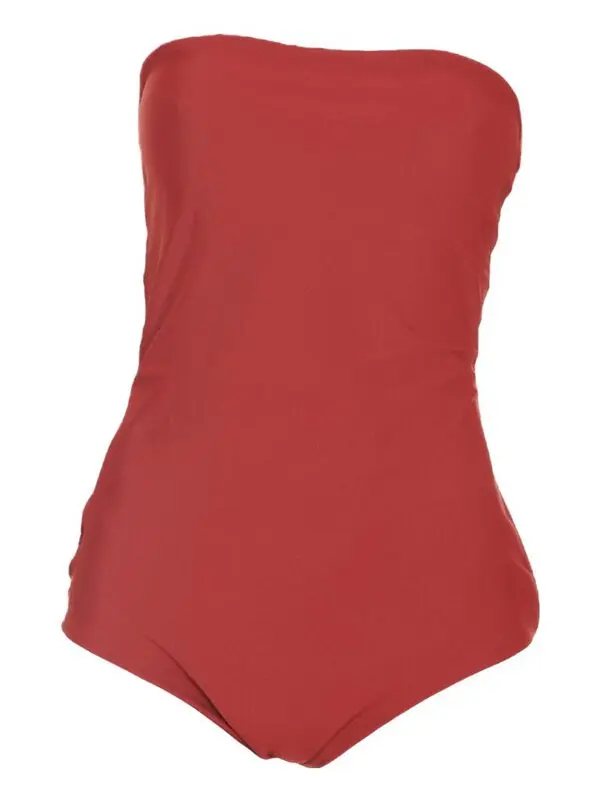 RÊVE DE RIVE Josephine Bordeaux One Piece - Red