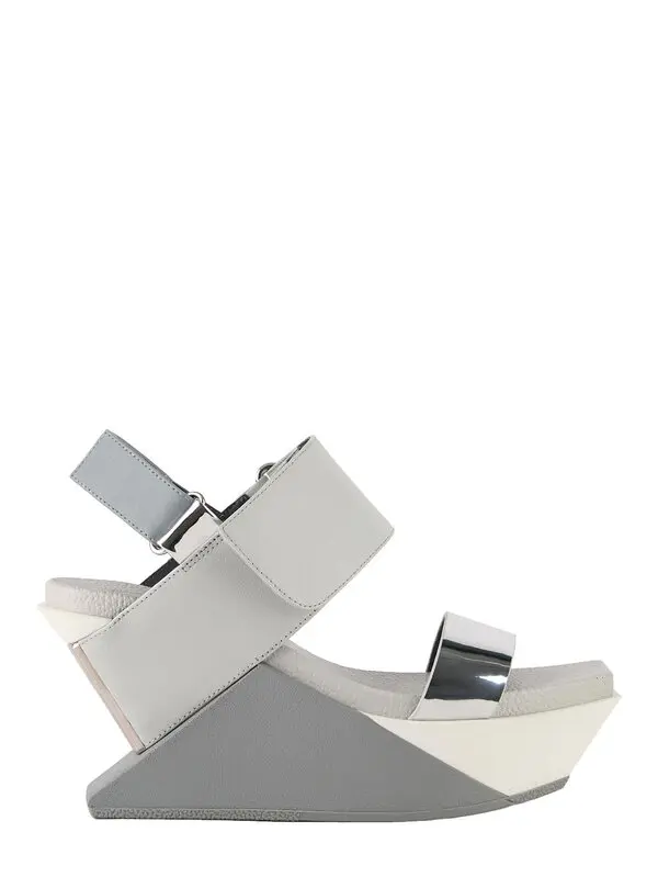 United Nude Delta Wedge Sandal - Grey