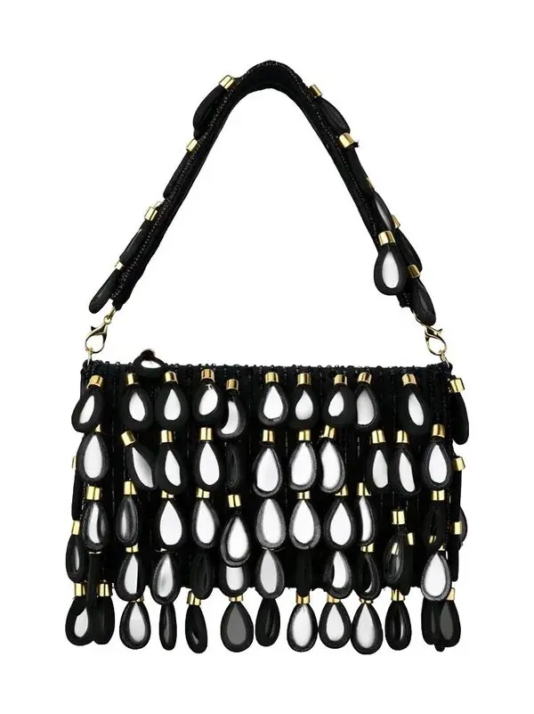 PODE Maharani Handcrafted Shoulder Bag - Black