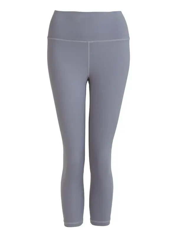 PERKY PEACH Move More Capri Leggings - Grey