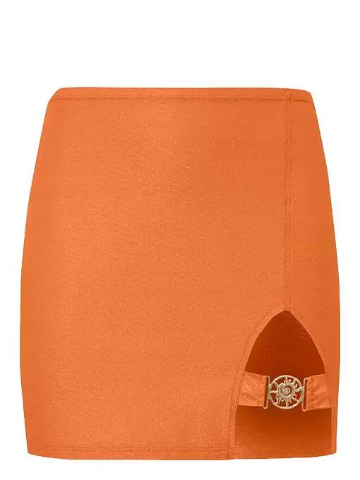 LUNA B Mini Skirt - Orange