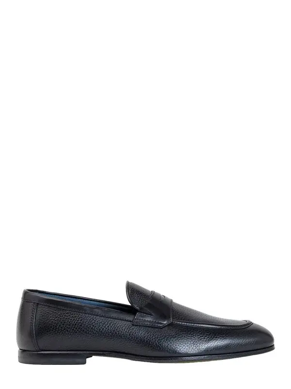 JUYICALTON Leather Loafer - Black