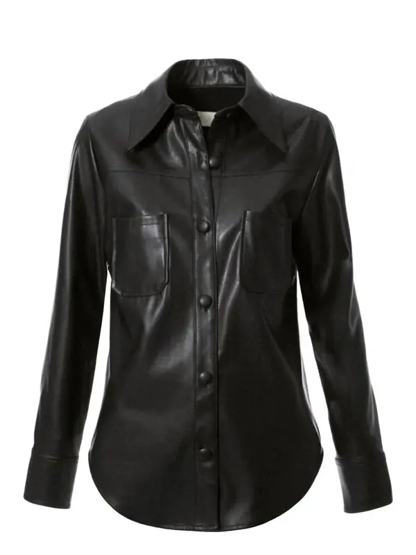 AGGI BY HALEWSKI Tara Cynical Shirt - Black