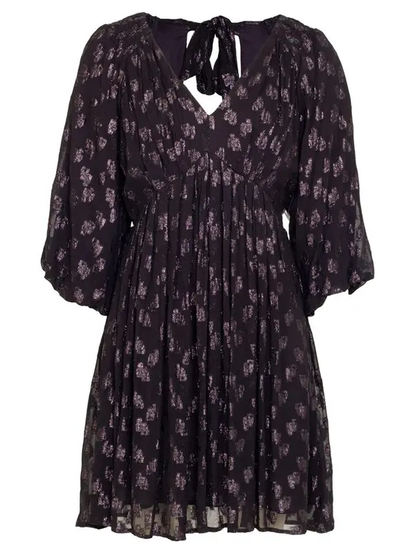 ROSE & NANCY Willow Mini Dress - Black