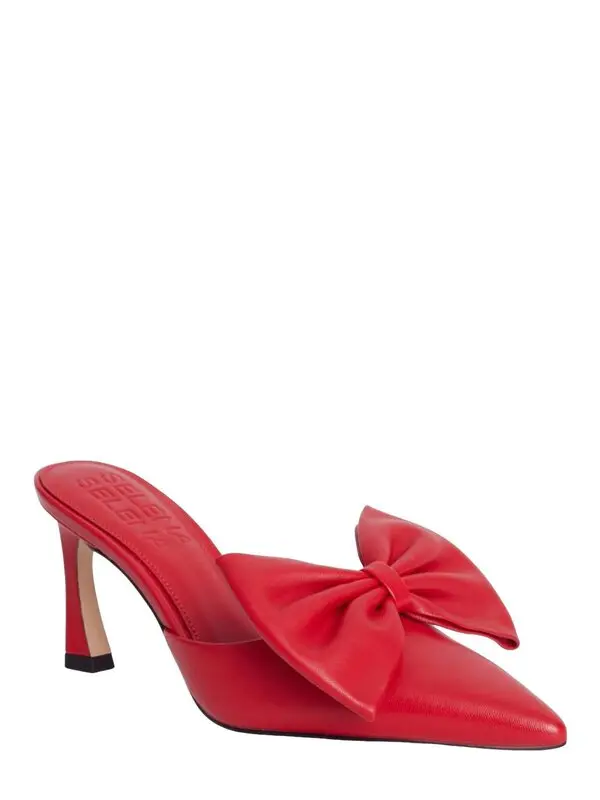 SELENA SELENA Vixen Bow Mule - Red
