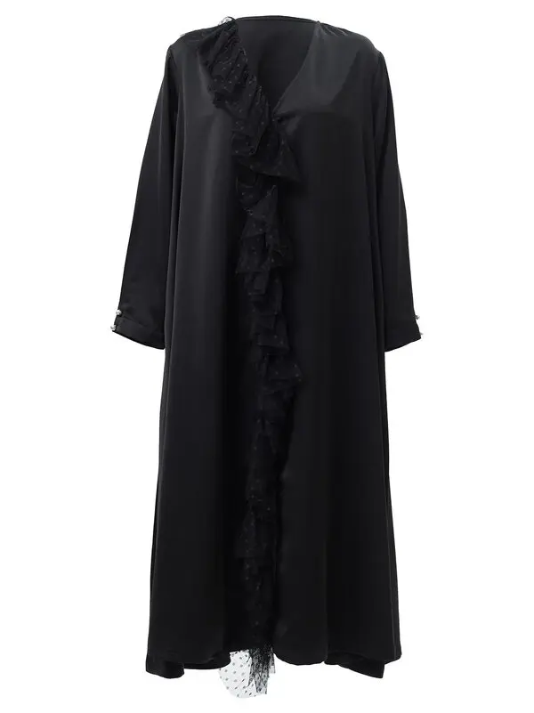 BY MOUMI Icefall Kaftan - Black