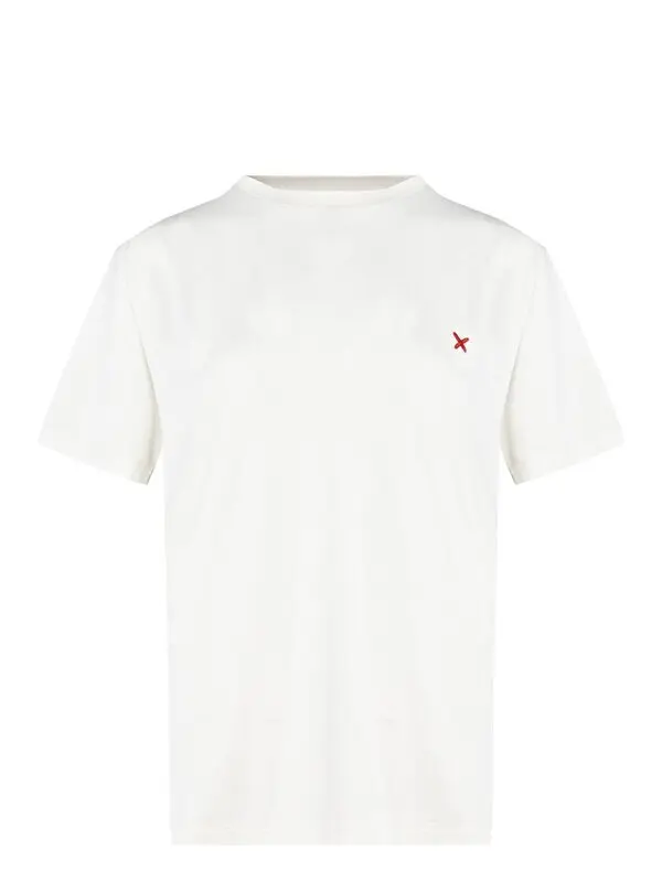 PCFG Embroidered Modal T-shirt - White