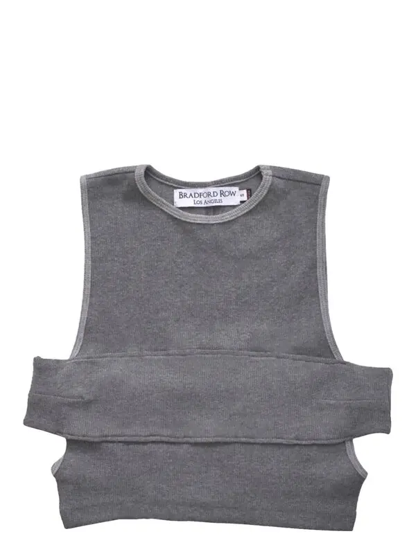 BRADFORD ROW Nyx Sleeveless Top - Grey