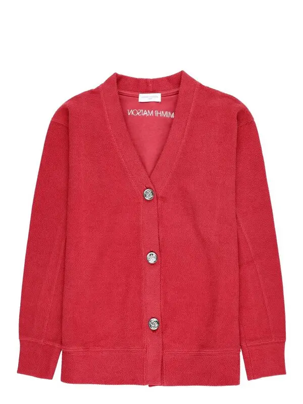 MIMHÍ MAISON Rosie Cardigan - Red