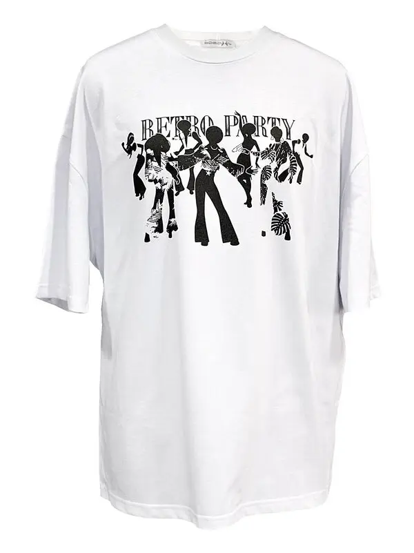 MAISON BOGOMIL Printed Cotton T-shirt - Black/white