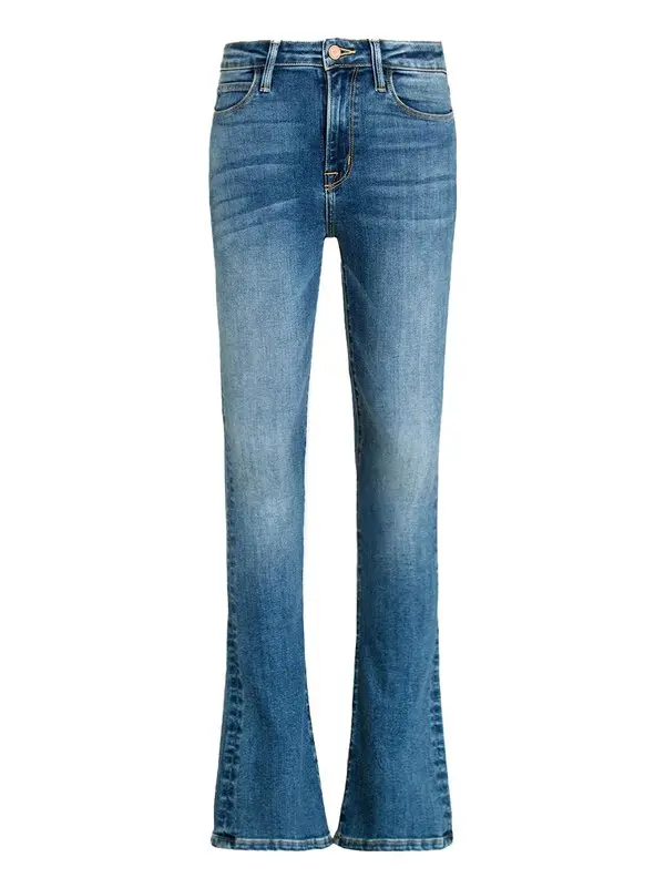 NOEND Cora Mid-rise Skinny Boot Jeans - Blue