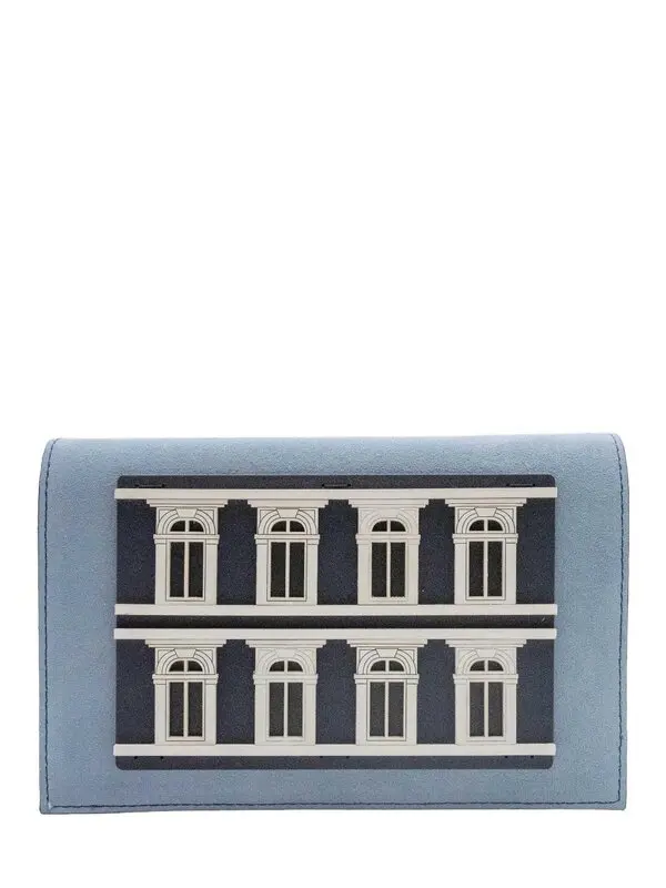 ABSURDE Building Handbag - Blue