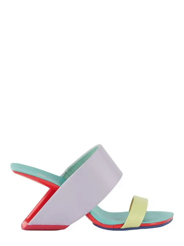 United Nude Loop Hi Party Sandal - Black/brown