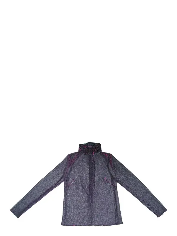 TRAMP IN DISGUISE Marmara Turtleneck - Blue/purple