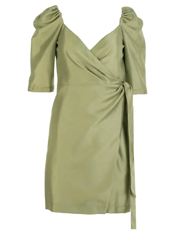 ROSES ARE RED Mia Wrap Dress - Green