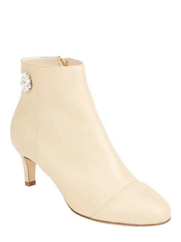 MOON D'ELLE Eclisse Ankle Boots - Black/white