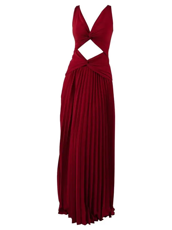 LAMIDE SADIPE Celestia Gown - Red