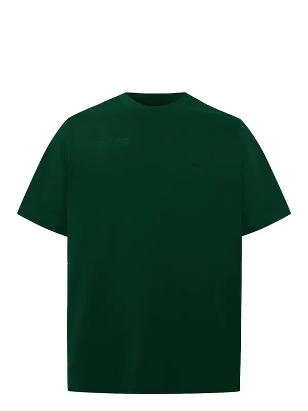 PCFG Oversized Tee With Emboss Detail Pine Groove - Green