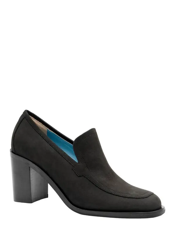 VALENTINA RANGONI Pioggia Nubuck Loafer - Black