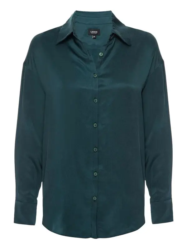 LAHIVE Alexis Emerald Blouse - Green