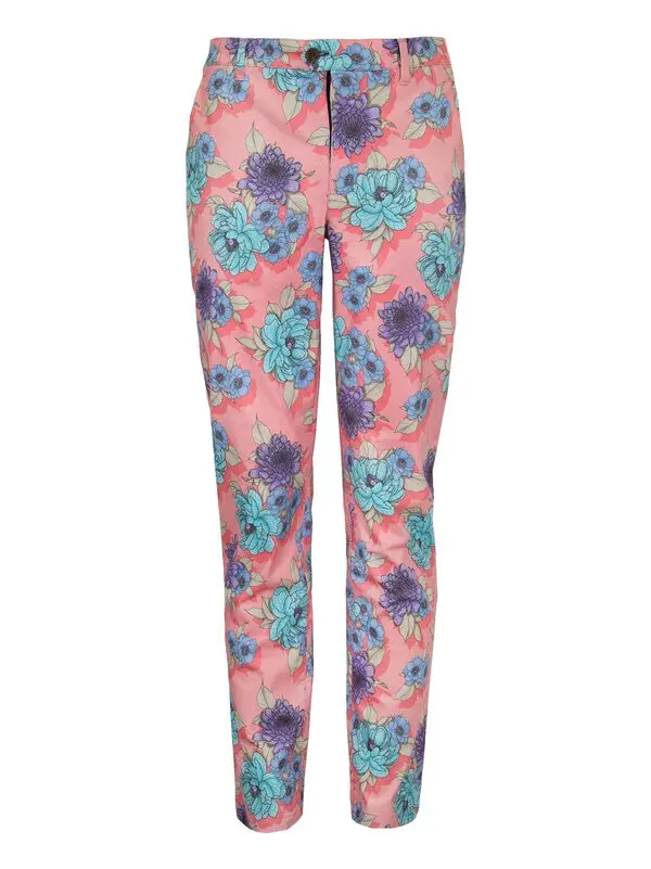 LORDS OF HARLECH Jack Flower Bed Pant - Pink