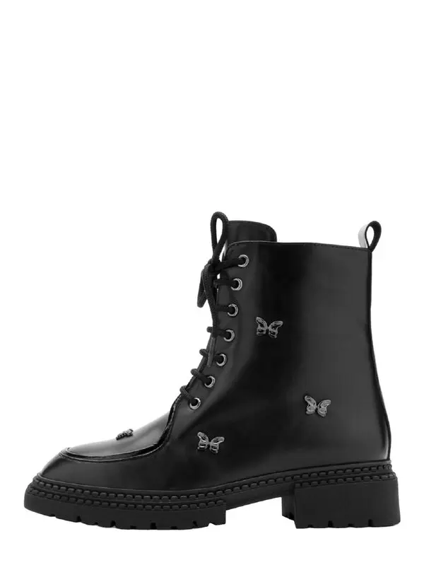 ILVI Domoni Leather Boot - Black