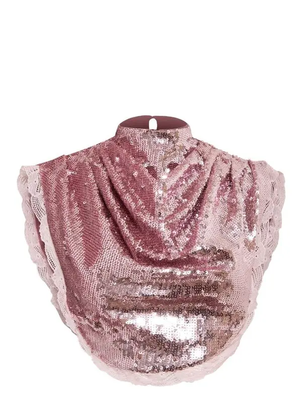 LUNA B Sequin Jupiter Top - Pink