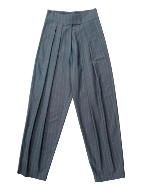 CIRCULAR PATH Samantha Straight-leg Pant - Grey/white