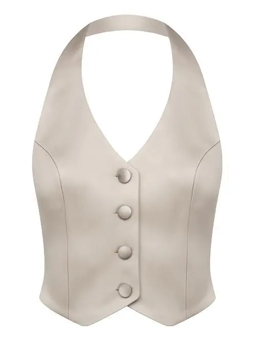NAZLI CEREN Mirelle Vest - Grey
