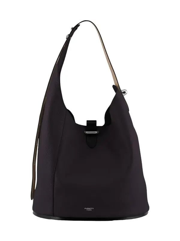 PUGNETTI PARMA Mami Bag Steel Ink - Black